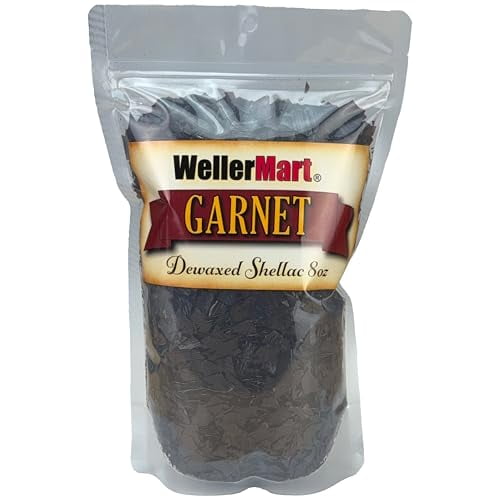 Dewaxed Garnet Shellac Flakes 1/2 Lb, or 8 Oz, Quality, Antique ...
