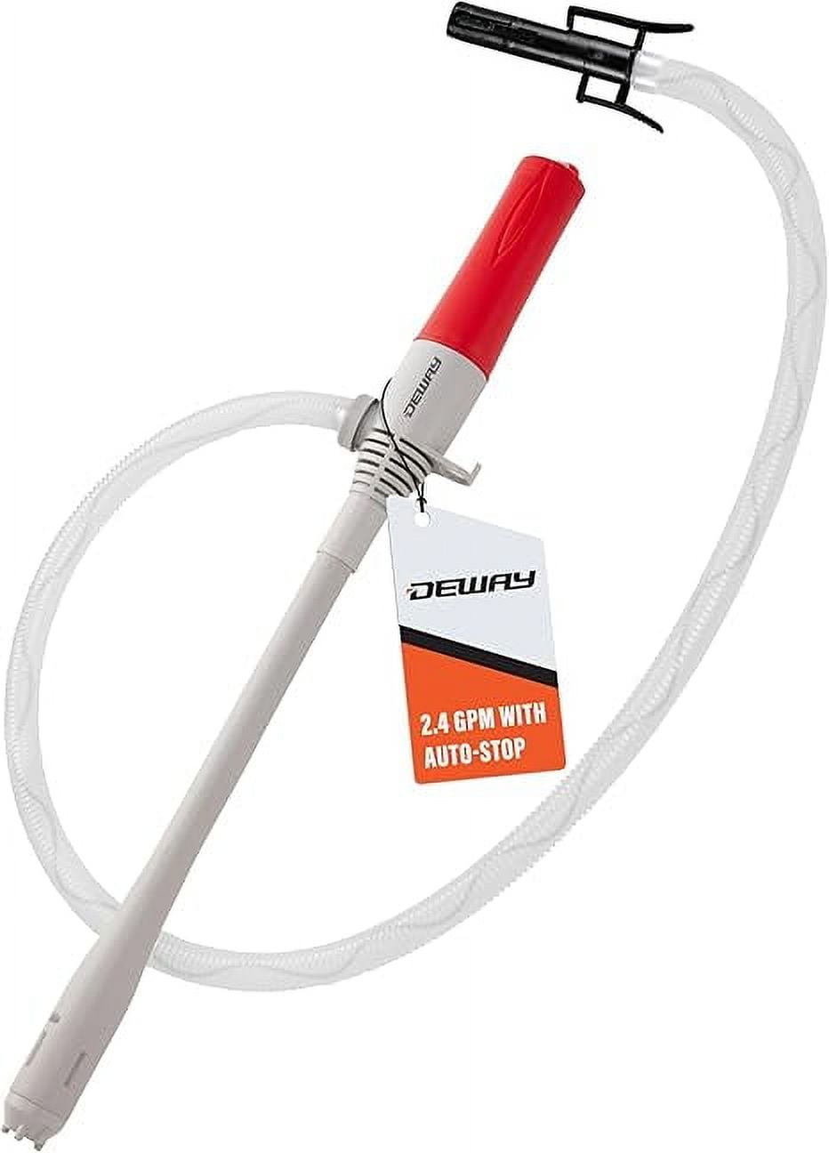 Deway Automatic Small 15" Fuel Transfer Pump W/Nozzle for Control ...