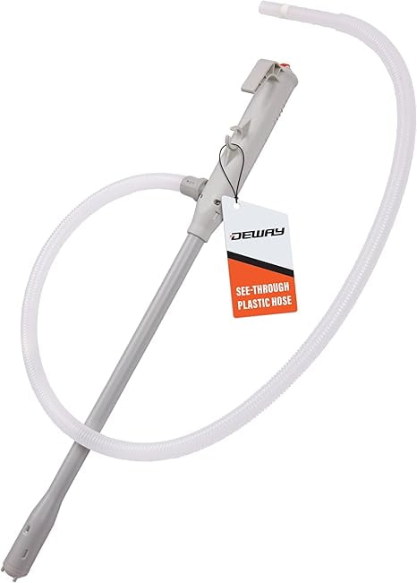 Deway Battery-Powered Stick Fuel Transfer Pump with Fast 3.2GPM Flow ...