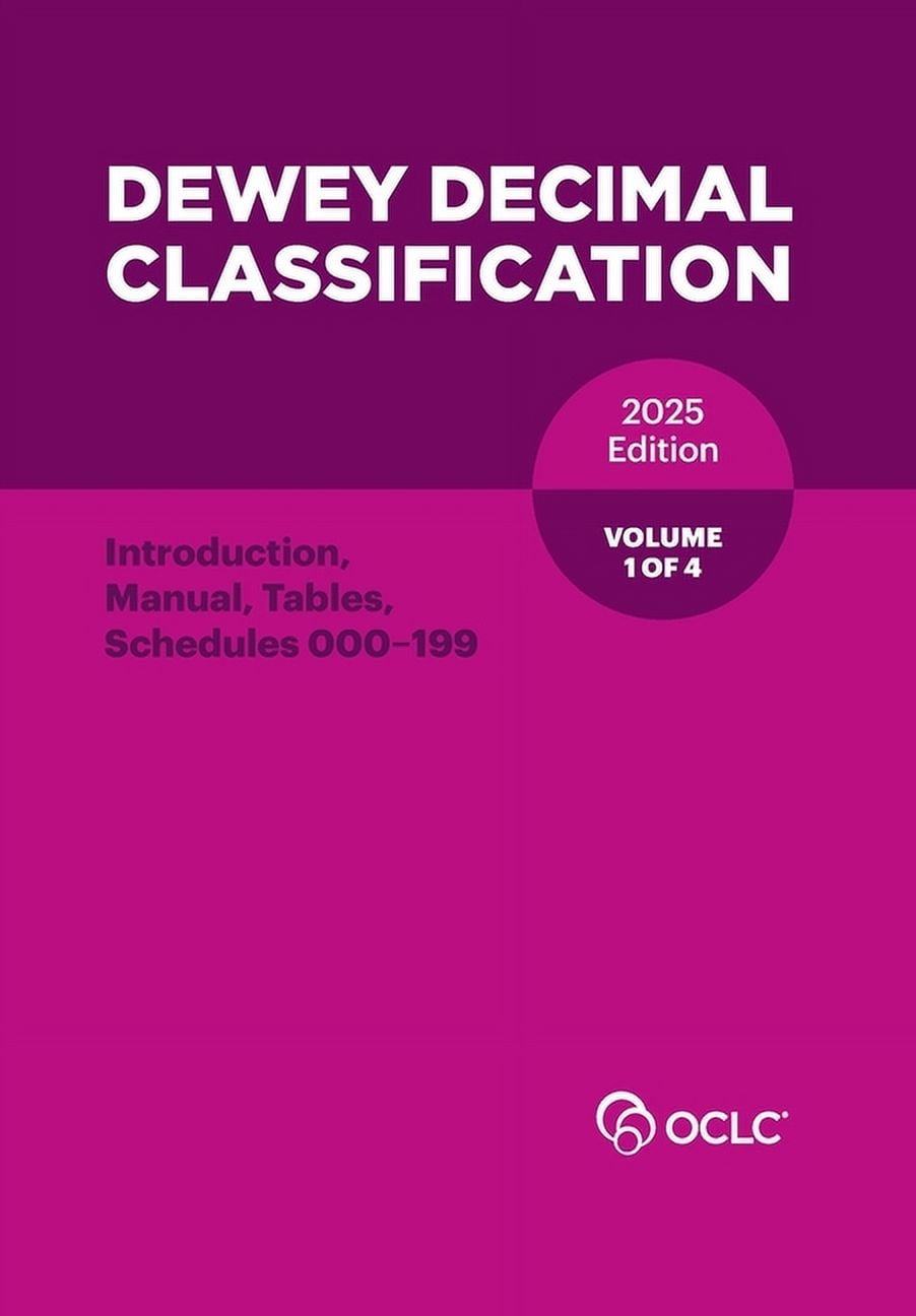 Dewey Decimal Classification, 2025 (Introduction, Manual, Tables, Schedules 000-199) (Volume 1 ...