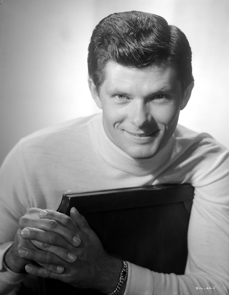 Dewey Martin smiling Photo Print (24 x 30) - Walmart.com