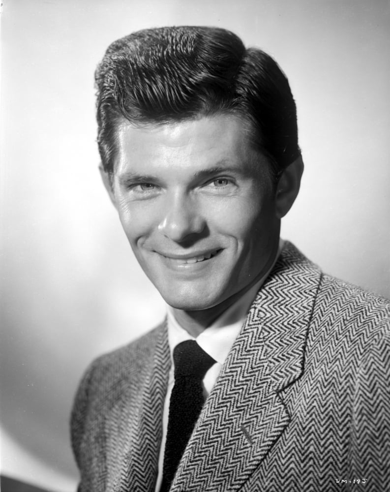 Dewey Martin smiling Photo Print (24 x 30) - Walmart.com