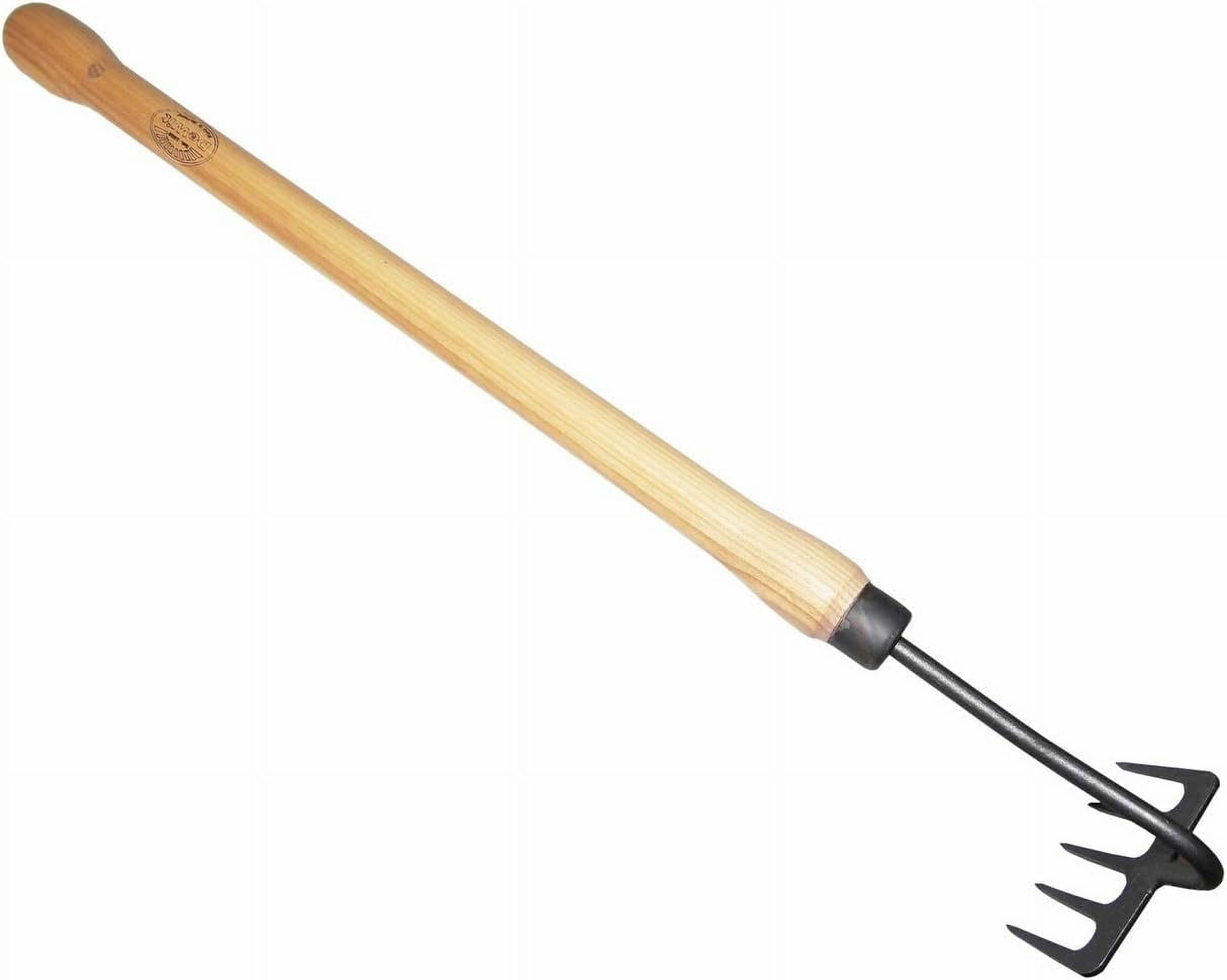Dewit 5-Tine Forged Hand Rake with Drop Grip Handle - Walmart.com