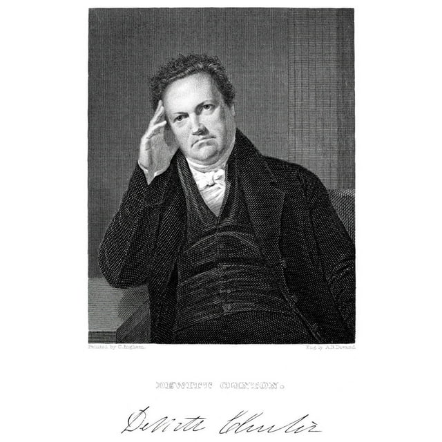 Dewitt Clinton (1769-1828). /Namerican Lawyer And Statesman. Steel ...