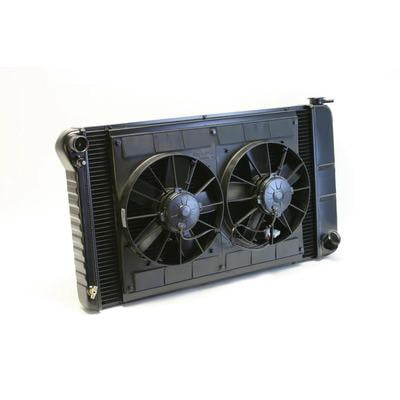 Dewitts Radiator 32-4239018M, Radiator W/Fans C-10 Trk 67-72 Manual ...