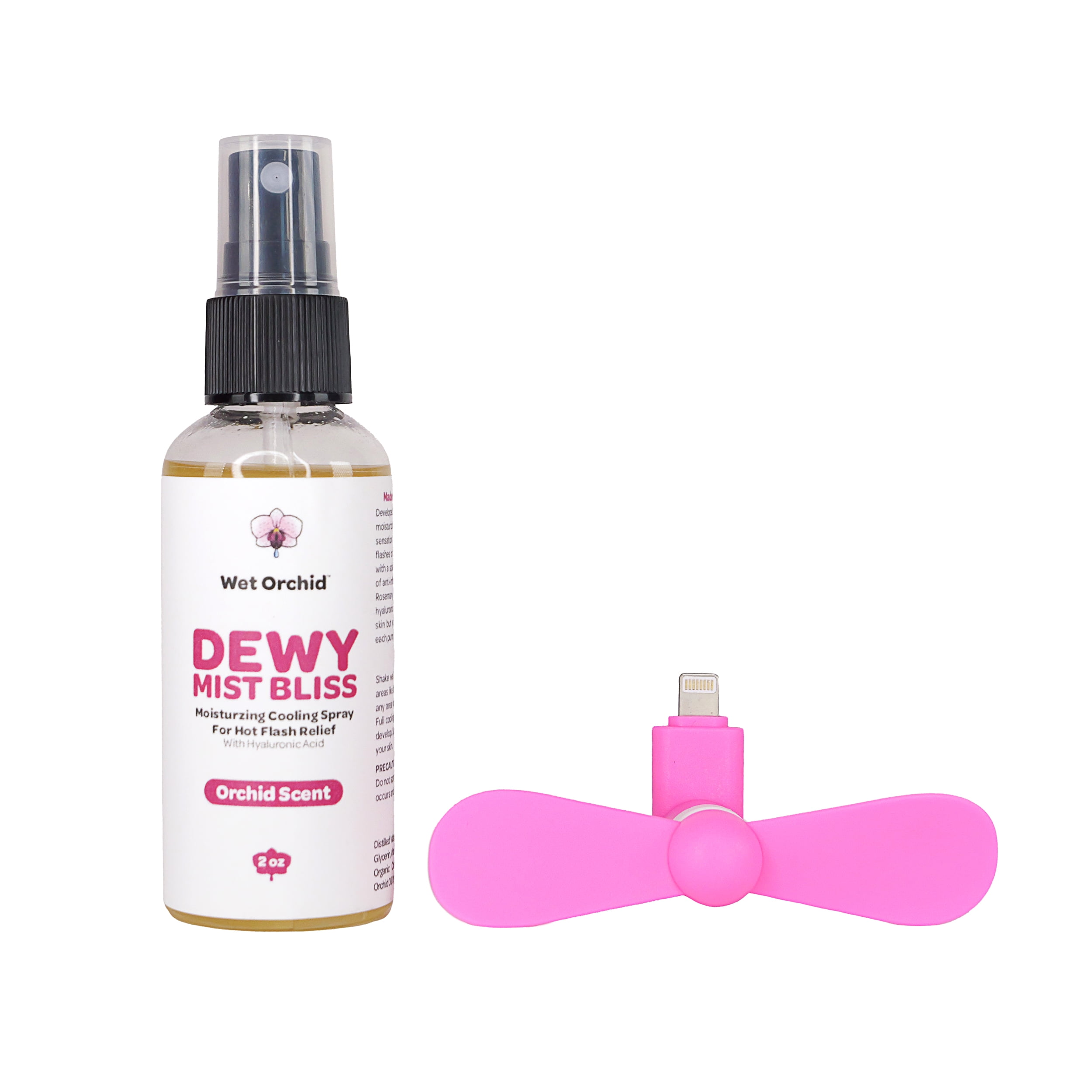Dewy Mist Bliss Moisturizing Cooling Spray for Hot Flash Relief with ...