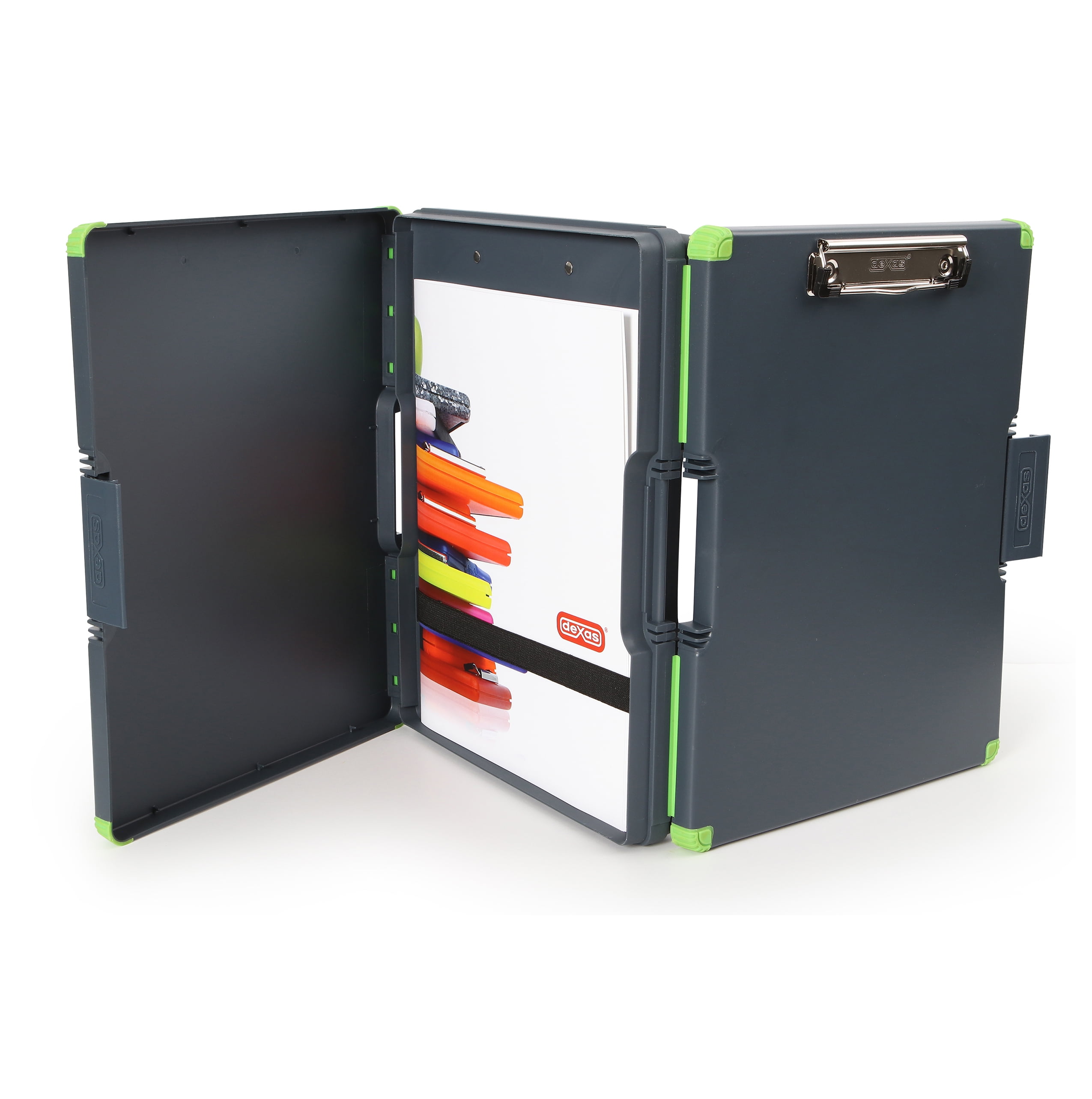 Dexas Heavy Duty Dual Sided Clipcase® Storage Clipboard, Model 4517-802 ...