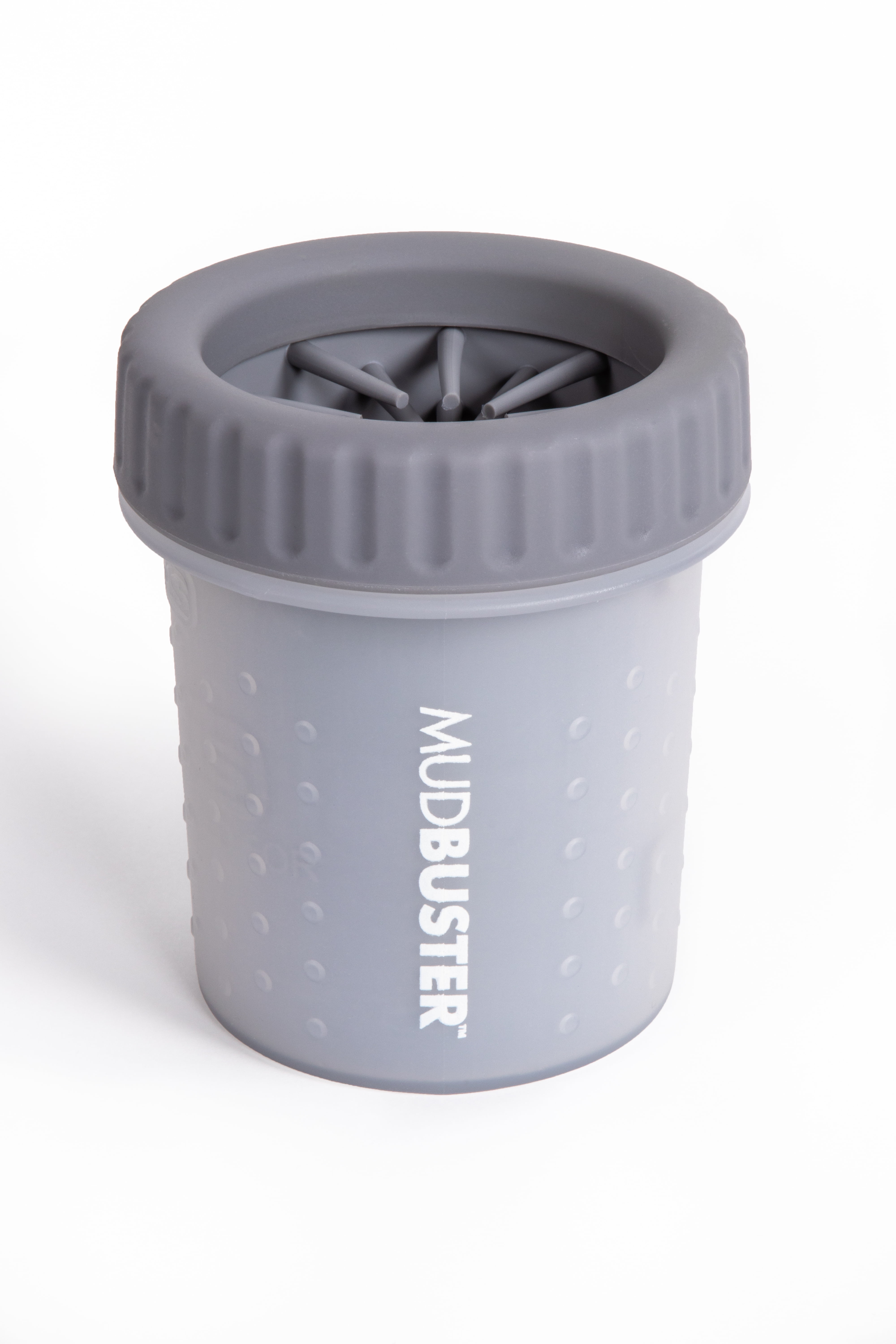 Dexas MudBuster Portable Dog Paw Washer and Cleaner, Petite, Light Gray ...