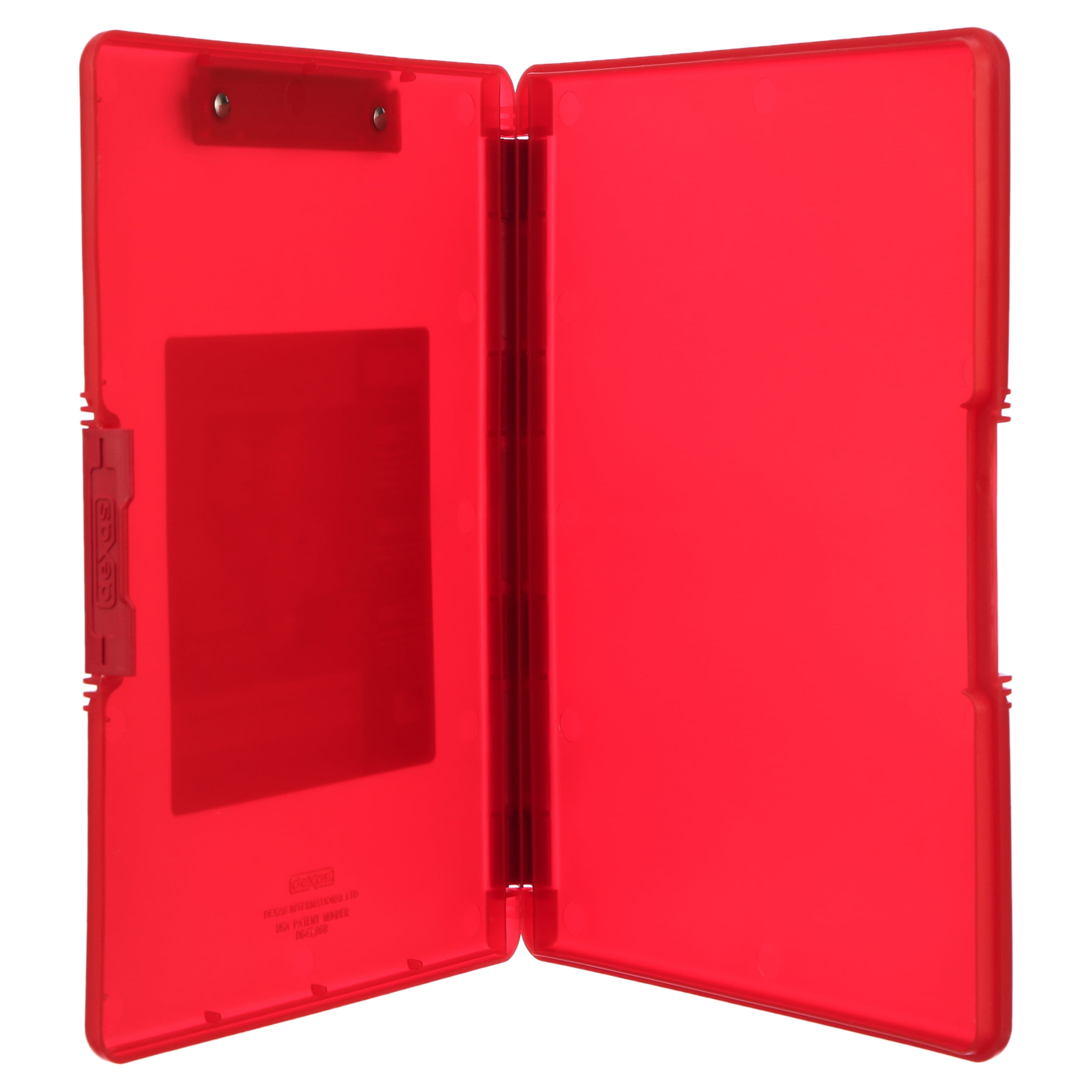 Dexas Slimcase 2 Clipboard - Red - A4 Paper Size - Walmart.com
