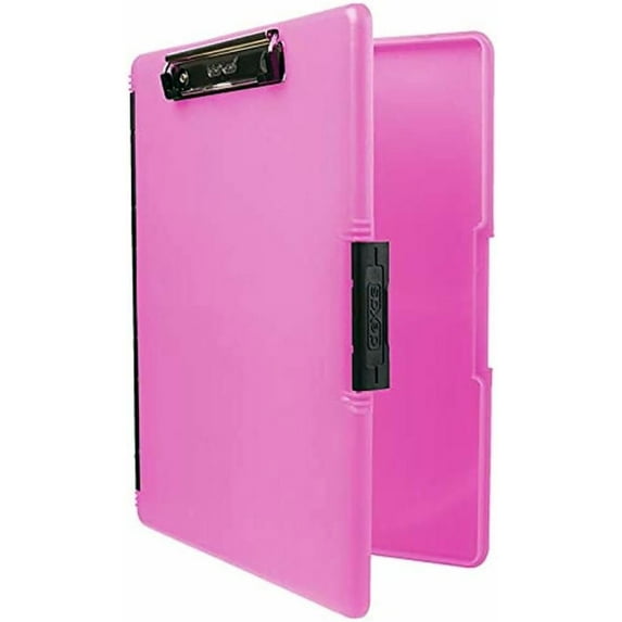 Free Shipping! Dexas Slimcase 2 Storage Clipboard with Side Opening, Neon Pink - Walmart.com ...
