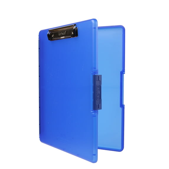Dexas Slimcase 2 Storage Clipboard with Side Opening, Royal Blue ...