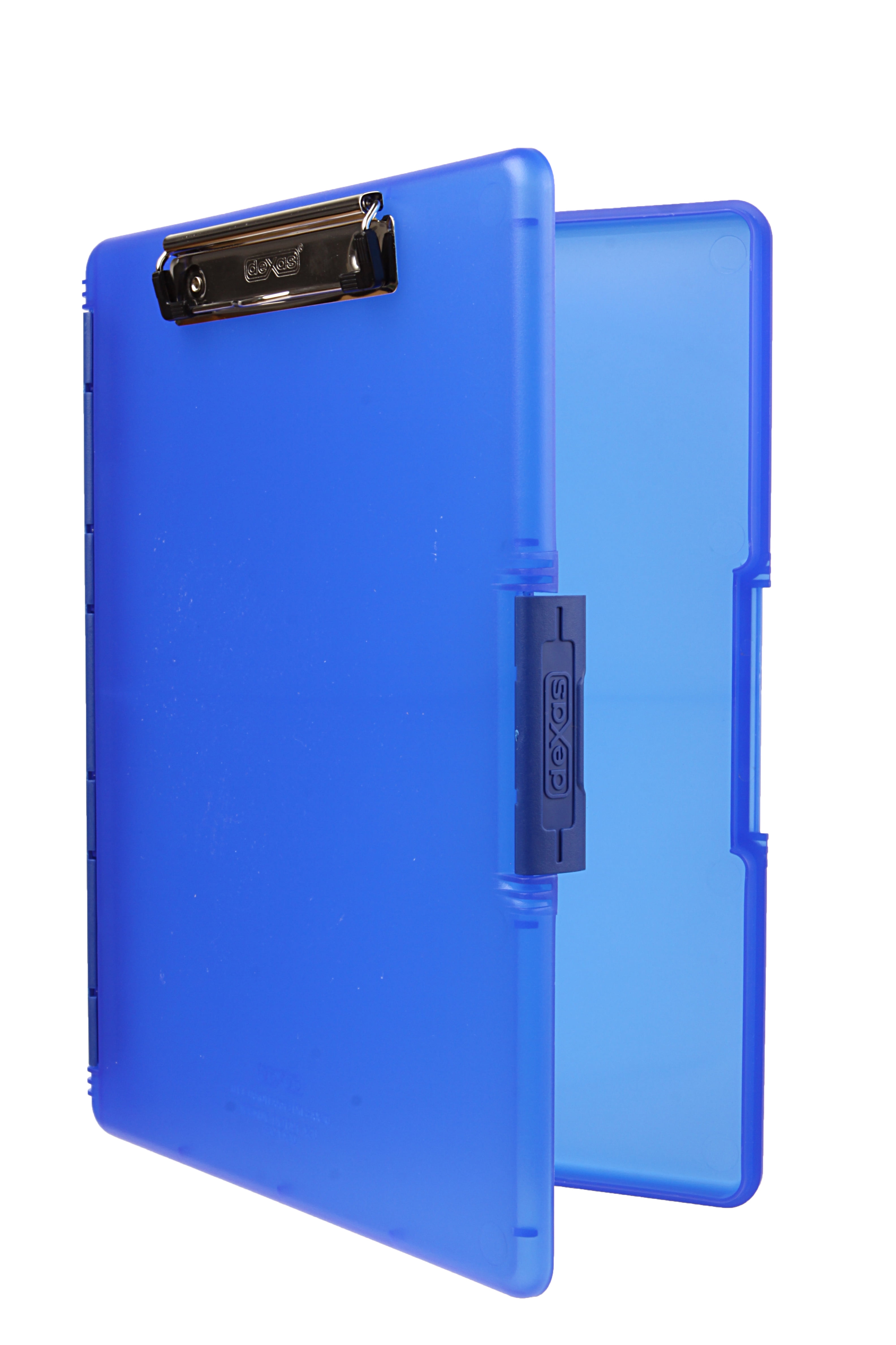 Dexas Slimcase 2 Storage Clipboard with Side Opening, Royal Blue ...