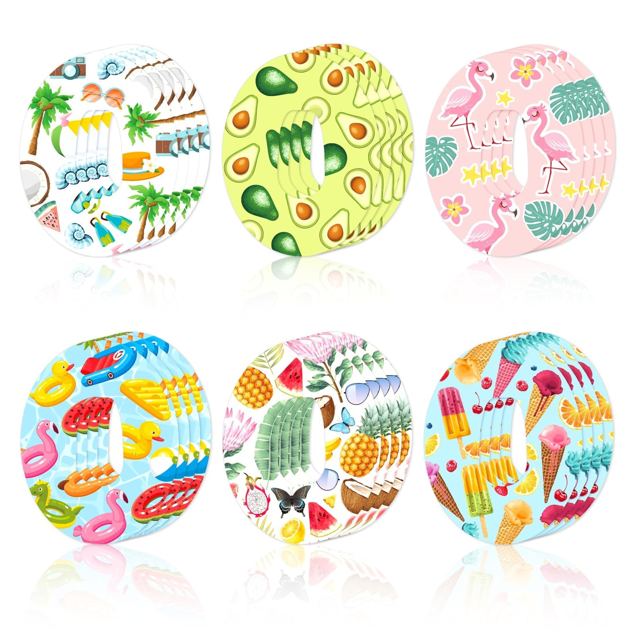 Dexcom G6 Adhesive Patches 24pcs Waterproof Breathable Sensor Stickers ...