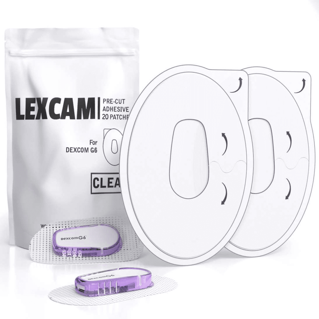 Dexcom G6 Adhesive Patches PreCut - Clear Sensor Cover, Pack of 20 ...