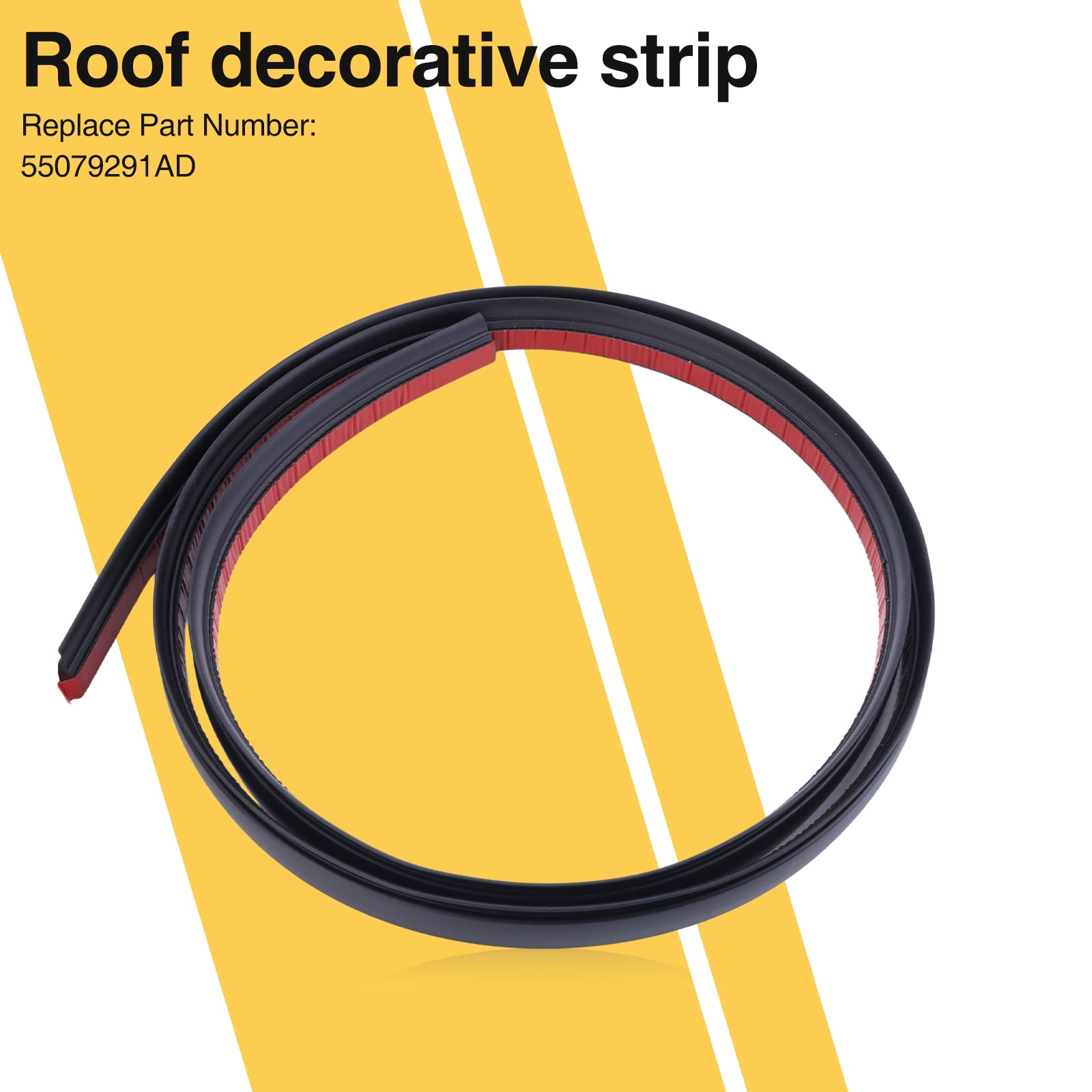 Dexico Right Roof Drip Molding Trim for Jeep Grand Cherokee 2011-2022 ...