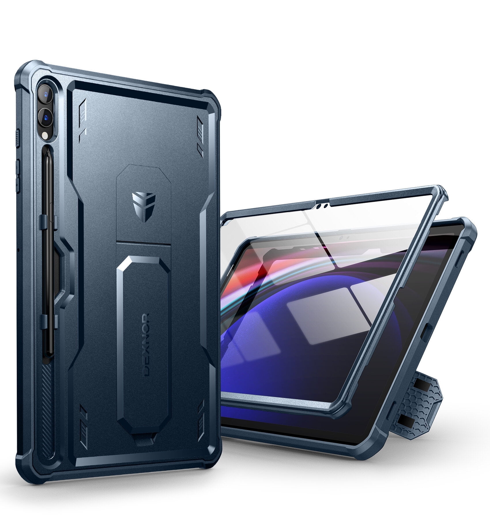Dexnor Case for Galaxy Tab S9 Plus 12.4 Inch (2023), Shockproof Cover ...