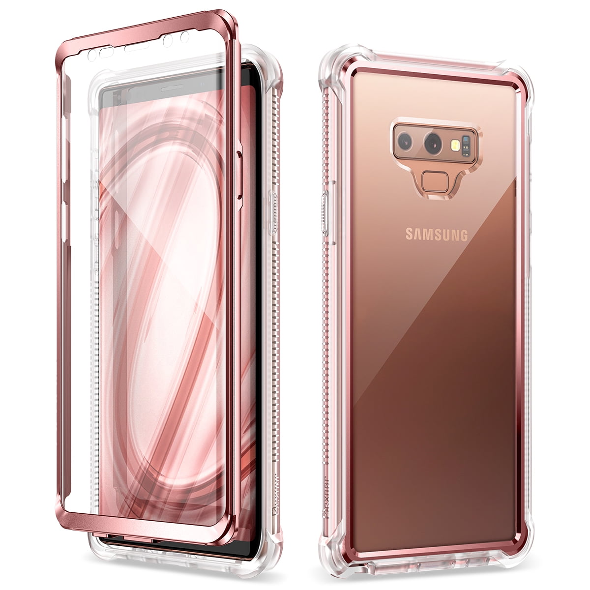 Dexnor for Galaxy Note 9 Case with Screen Protector Clear Military ...