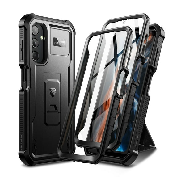 Dexnor for Samsung Galaxy A25 5G Phone Case, Samsung A24 Case [2 Front Frame] [Bulit-in Screen ...
