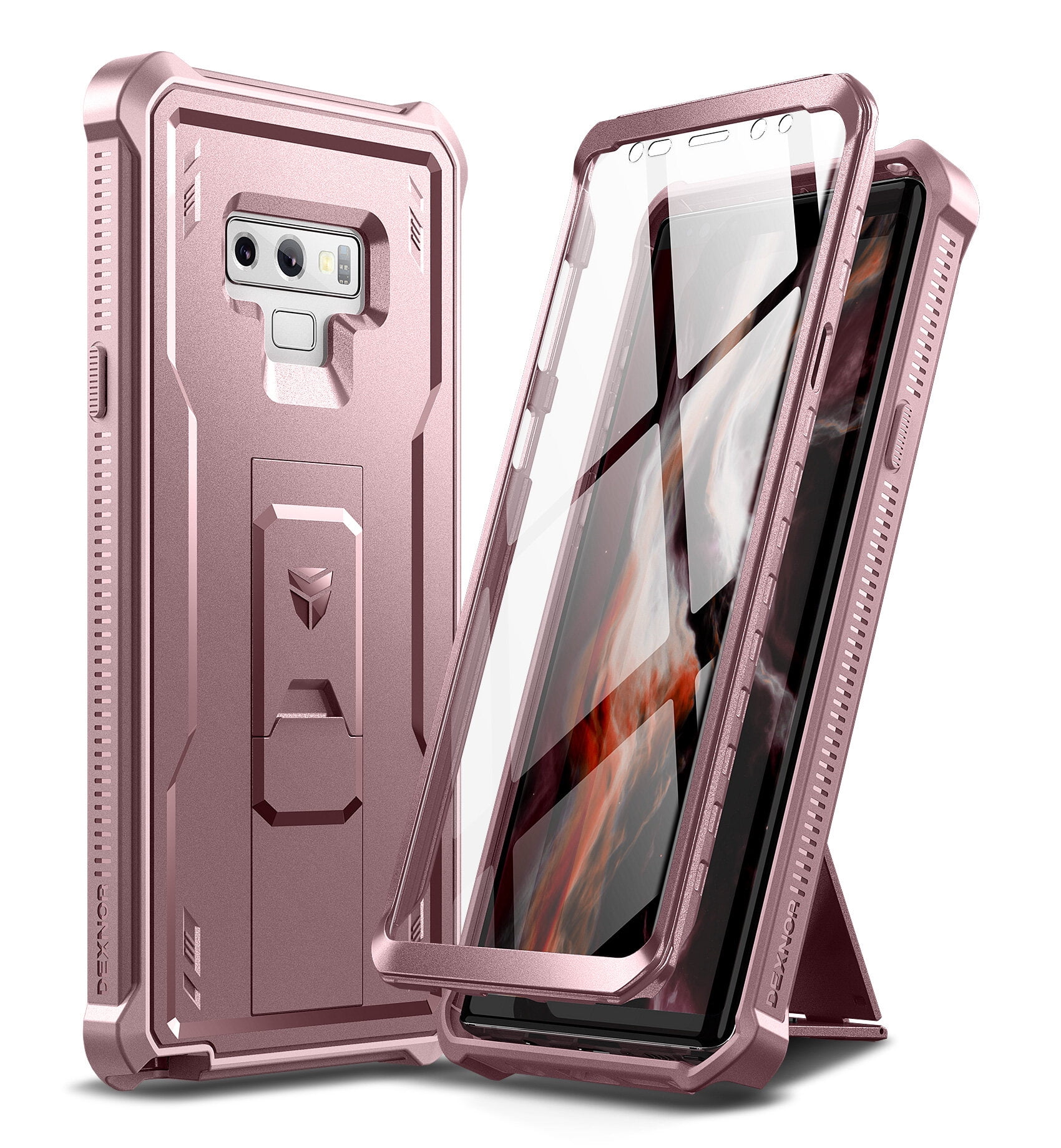 Dexnor Full Body Case for Samsung Galaxy Note 9/6.4 inches, [Built in ...