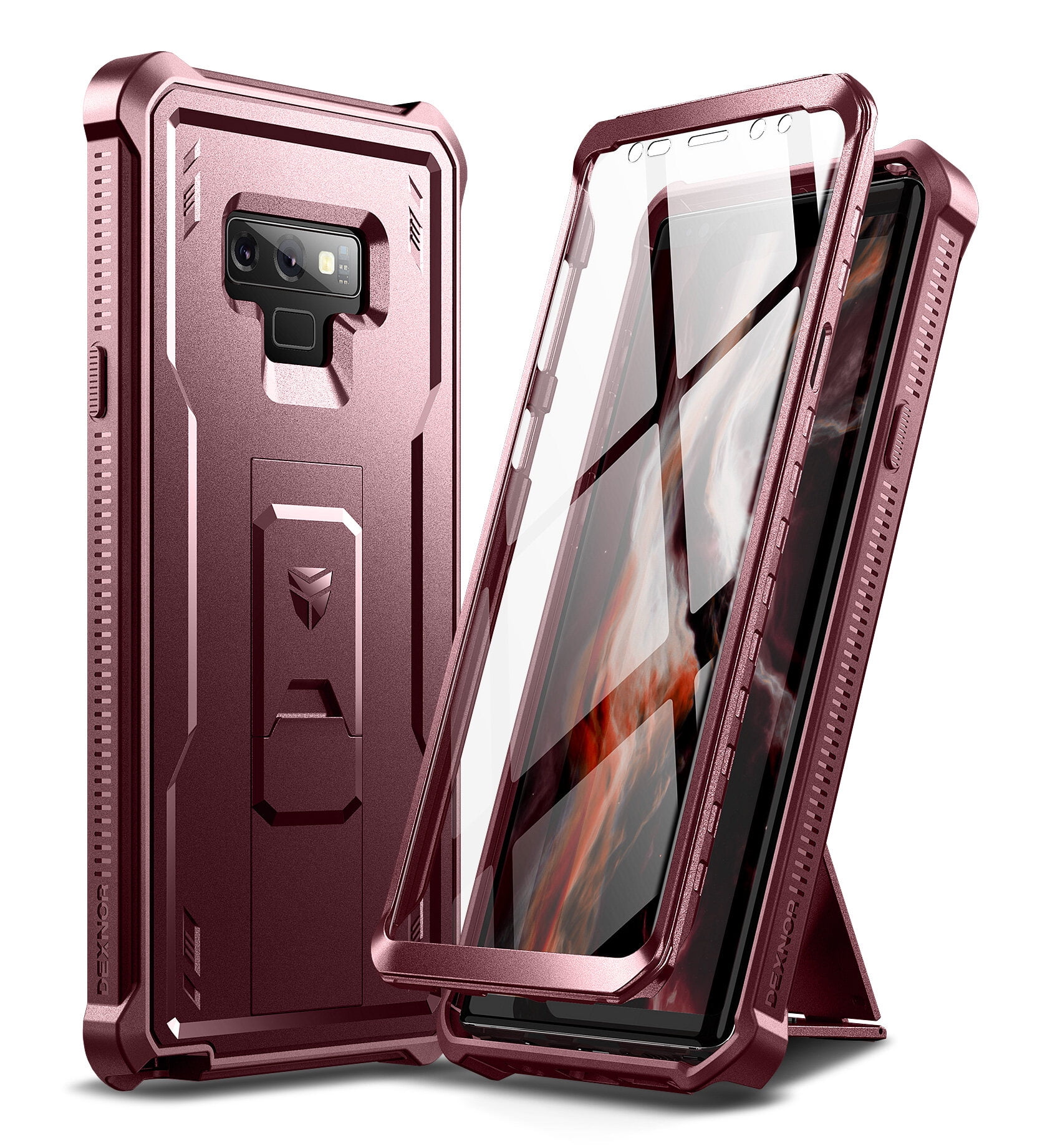 Dexnor Samsung Galaxy Note 9 Full Body Case with Screen Protector ...