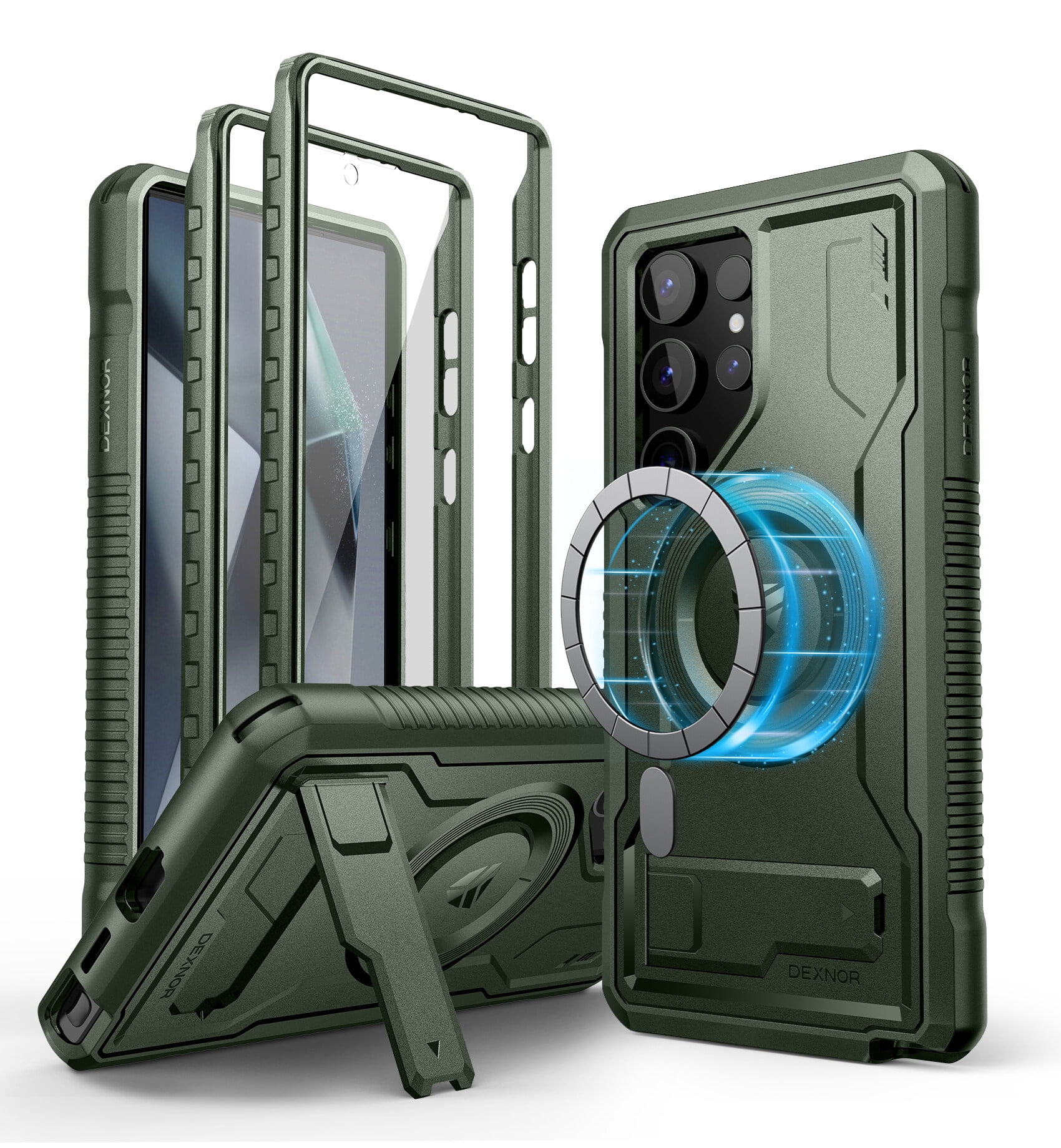 Dexnor Magnetic Case for Samsung Galaxy S24 Ultra Case, Compatible with ...