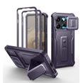 Dexnor Motorola Moto Edge 2025 Case, Shockproof, 6.7 Inch, Purple ...