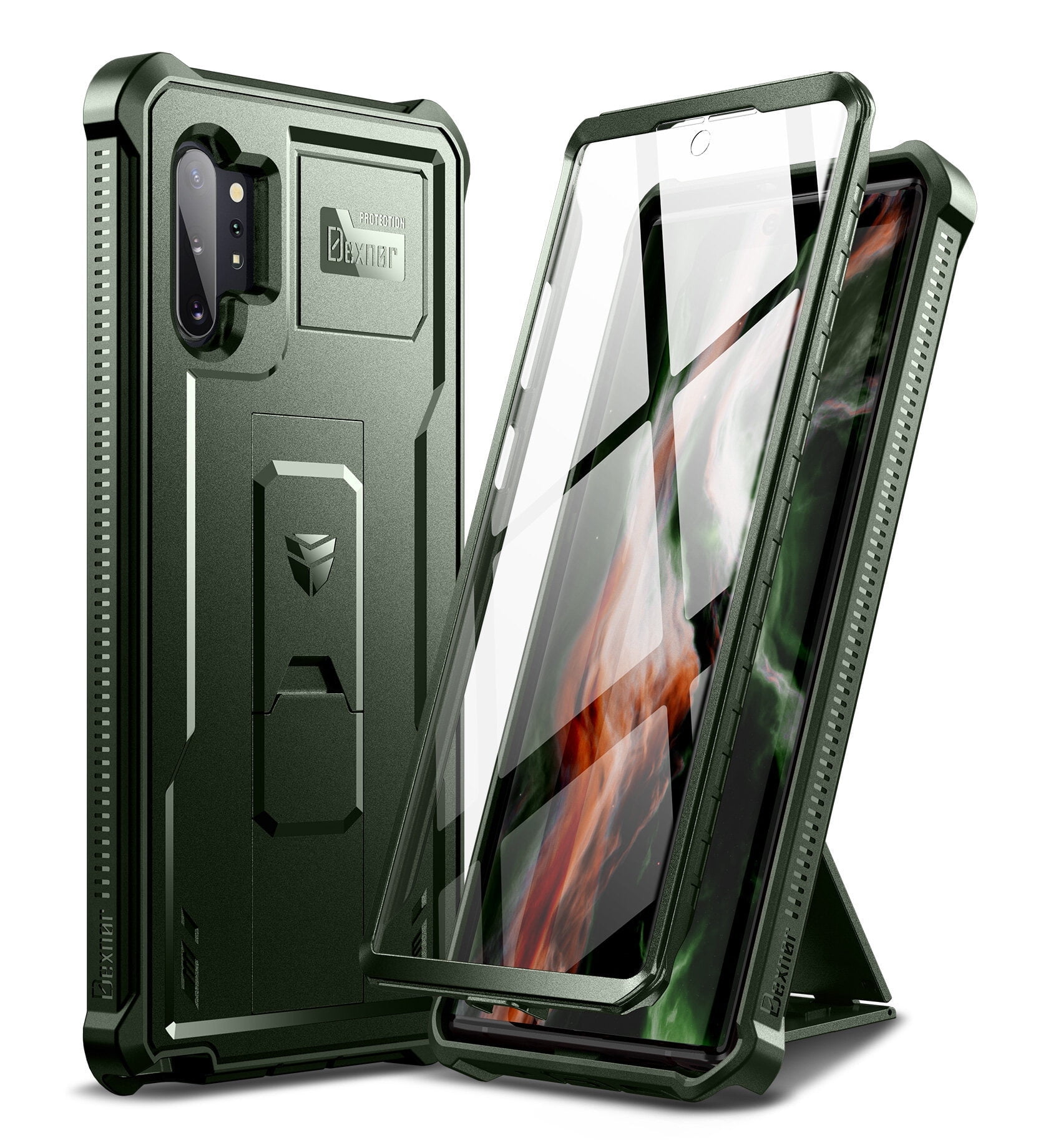 Dexnor Samsung Galaxy Note 10 Plus Case, Military Grade Shockproof ...