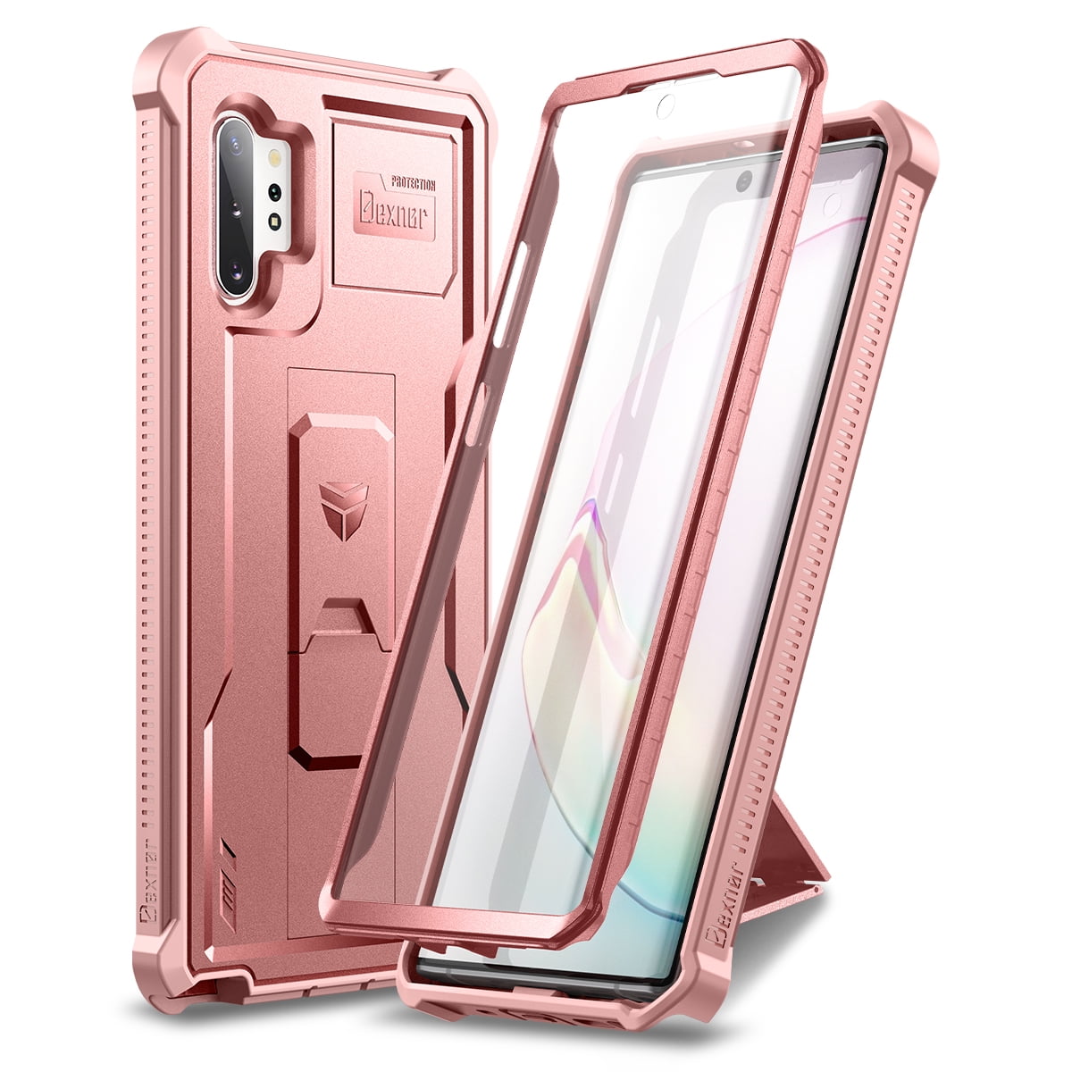 Dexnor Samsung Galaxy Note 10 Plus 5G Kickstand Case, Heavy Duty ...