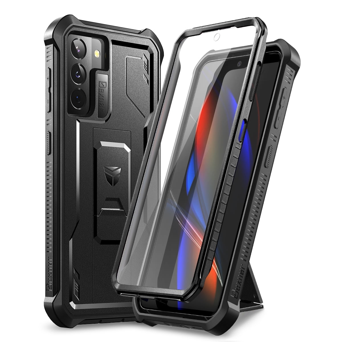 Dexnor For Samsung Galaxy S21 Plus Case [built In Screen Protector