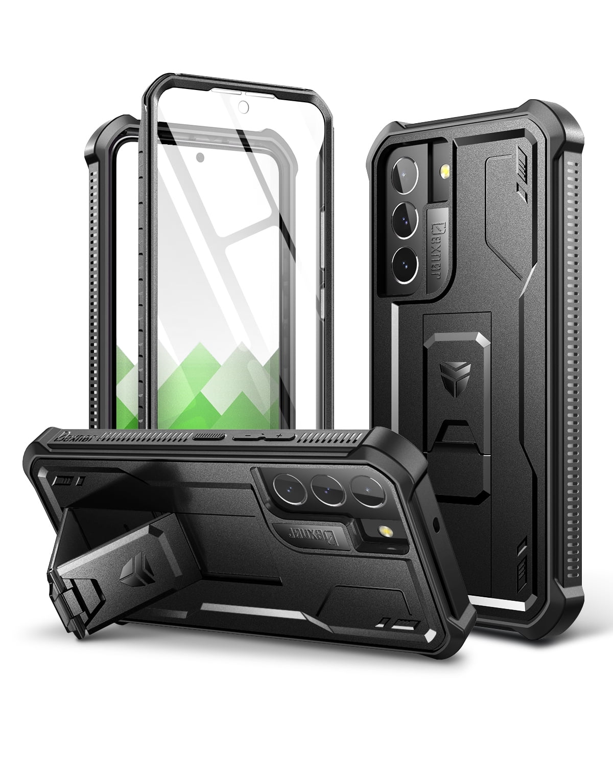 Dexnor Samsung Galaxy S22 Case with Built-in Screen Protector and ...
