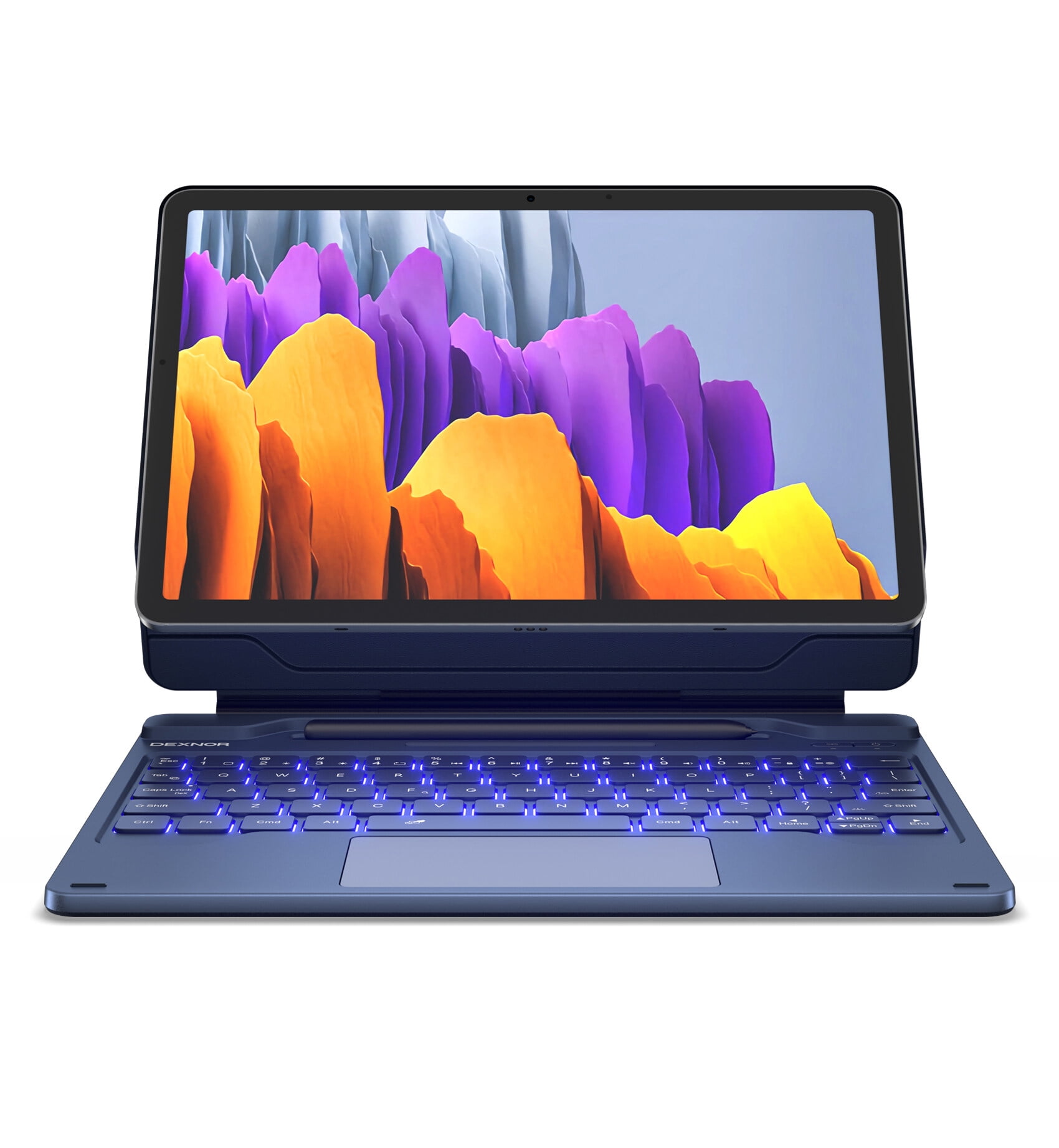 Dexnor for Samsung Galaxy Tab S8/S7 Case with Keyboard Magnetic ...