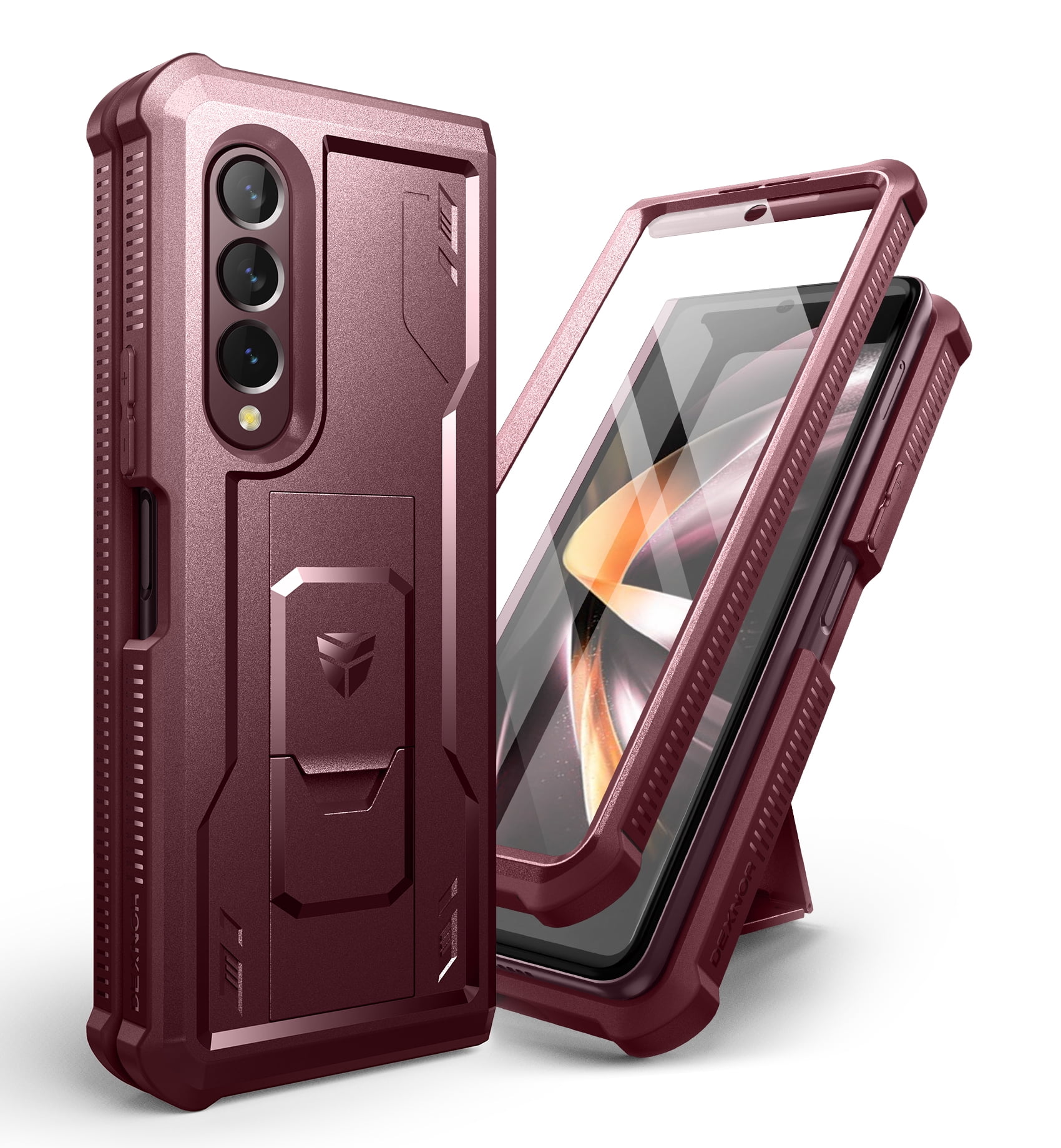 Dexnor Military-Grade Case for Galaxy Z Fold 4(2022), Shockproof Bumper ...