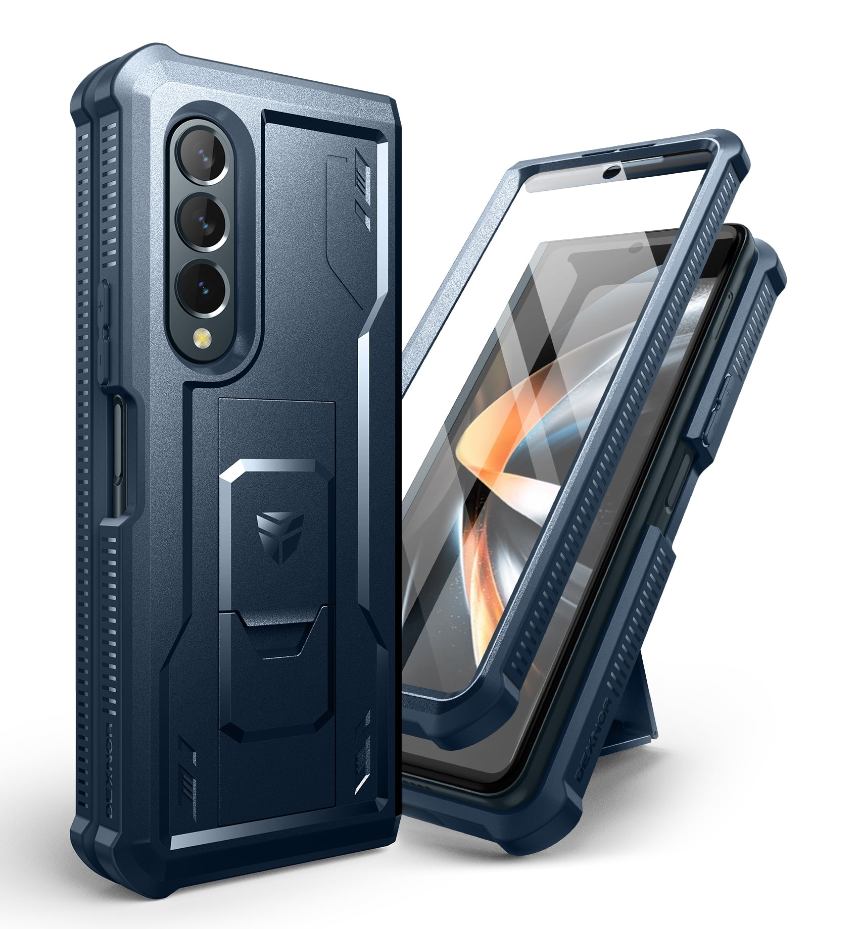 Dexnor Military-Grade Case for Galaxy Z Fold 4(2022), Shockproof Bumper ...