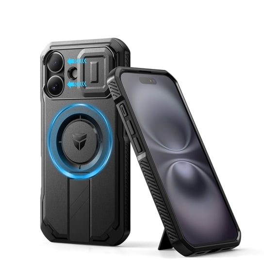 Dexnor Shielder Series for iPhone 16 Case with Slide Camera Cover ...