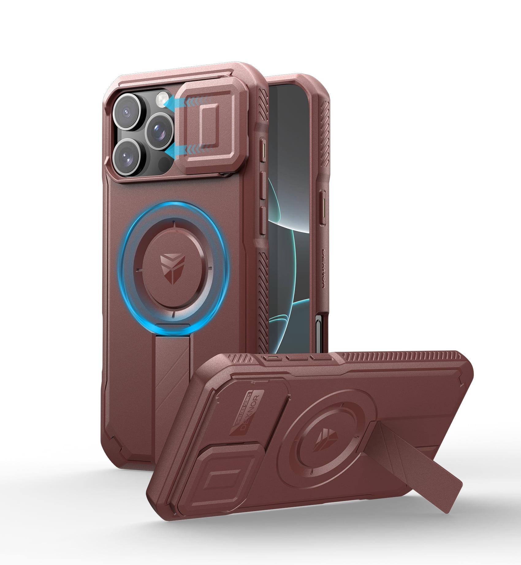 Dexnor Shielder Series for iPhone 16 Pro Max Case with Slide Camera ...