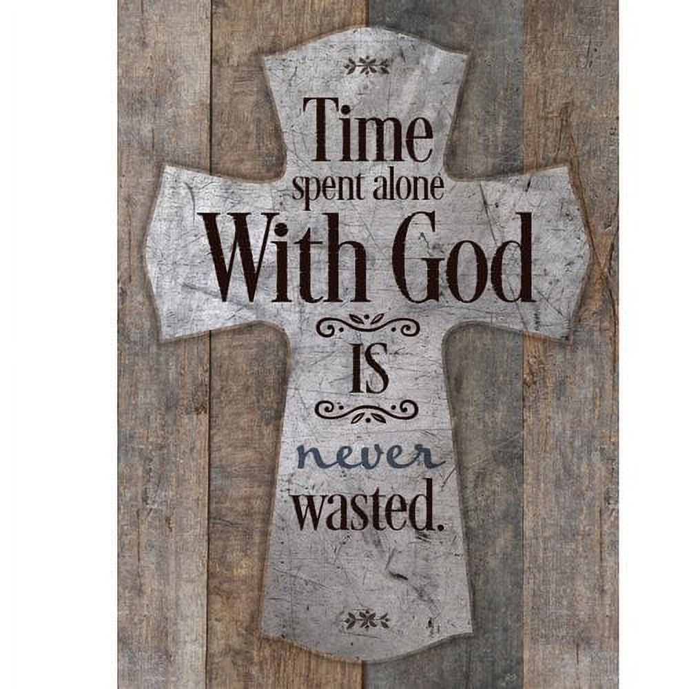 Dexsa Time Spent Alone With God Is New Horizons Textual Art Wood Plaque ...