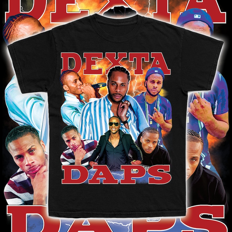 Dexta Daps Png Tshirt design, ready to print, printable design, hiphop ...