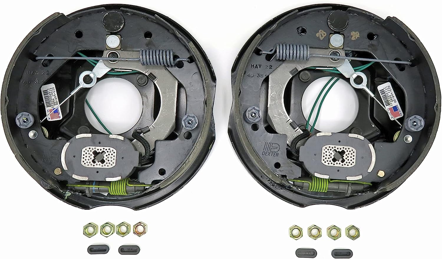 Dexter 3,500 lb Axle NEV-R-Adjust 10" x2-1/4 Electric Brake Kit-Left ...