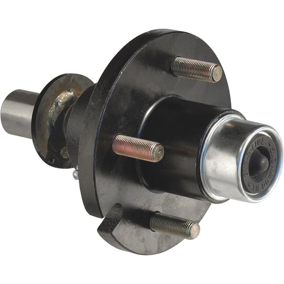 Dexter 4-Lug Hub/Spindle End Unit for Build Your Own Trailer Axle ...
