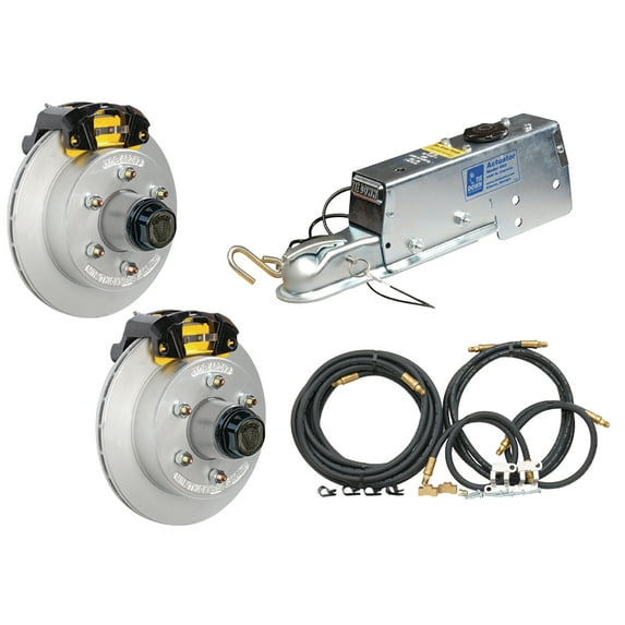 Dexter 82411 12" Eliminator Vented Disc Brakes with Vortex Hubs & Model ...