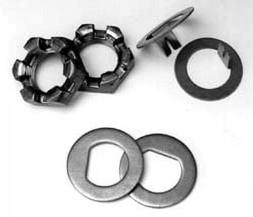 Dexter Axle Spindle Nuts and Washers Kit, Steel, 1 lb - Walmart.com