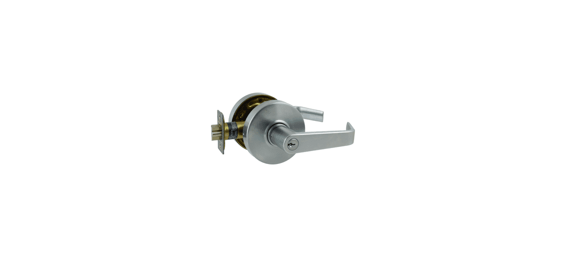Dexter Commercial C1000-CSEC-R-626-KDC Cylindrical Lock Satin Chrome ...