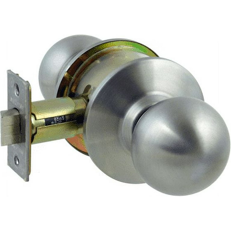 Dexter Grade 2 Privacy Lock - Satin Stainless Steel With Ball Knob (2-3 ...
