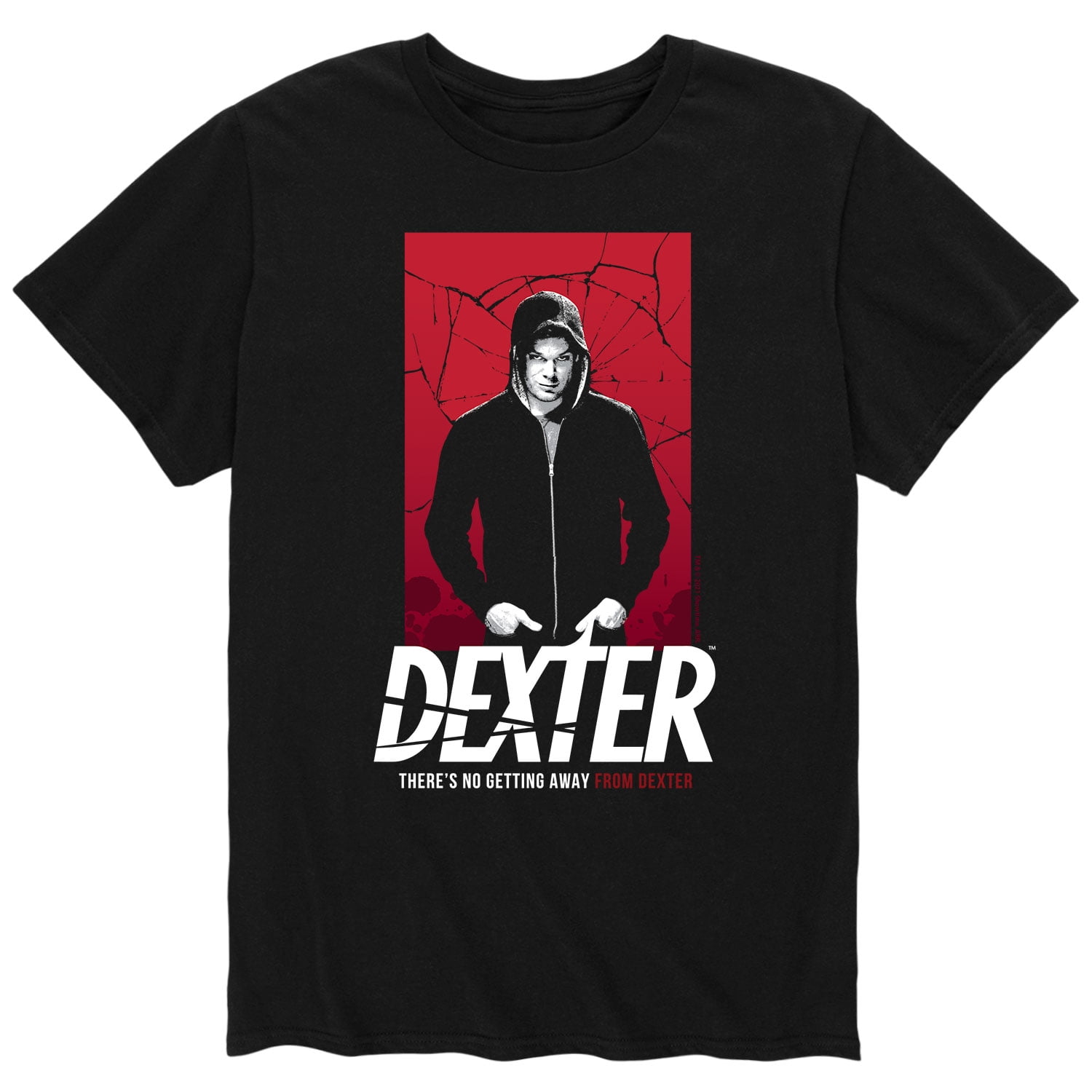 Dexter - Dexter Cracked Glass - Men's Short Sleeve Graphic T-Shirt ...