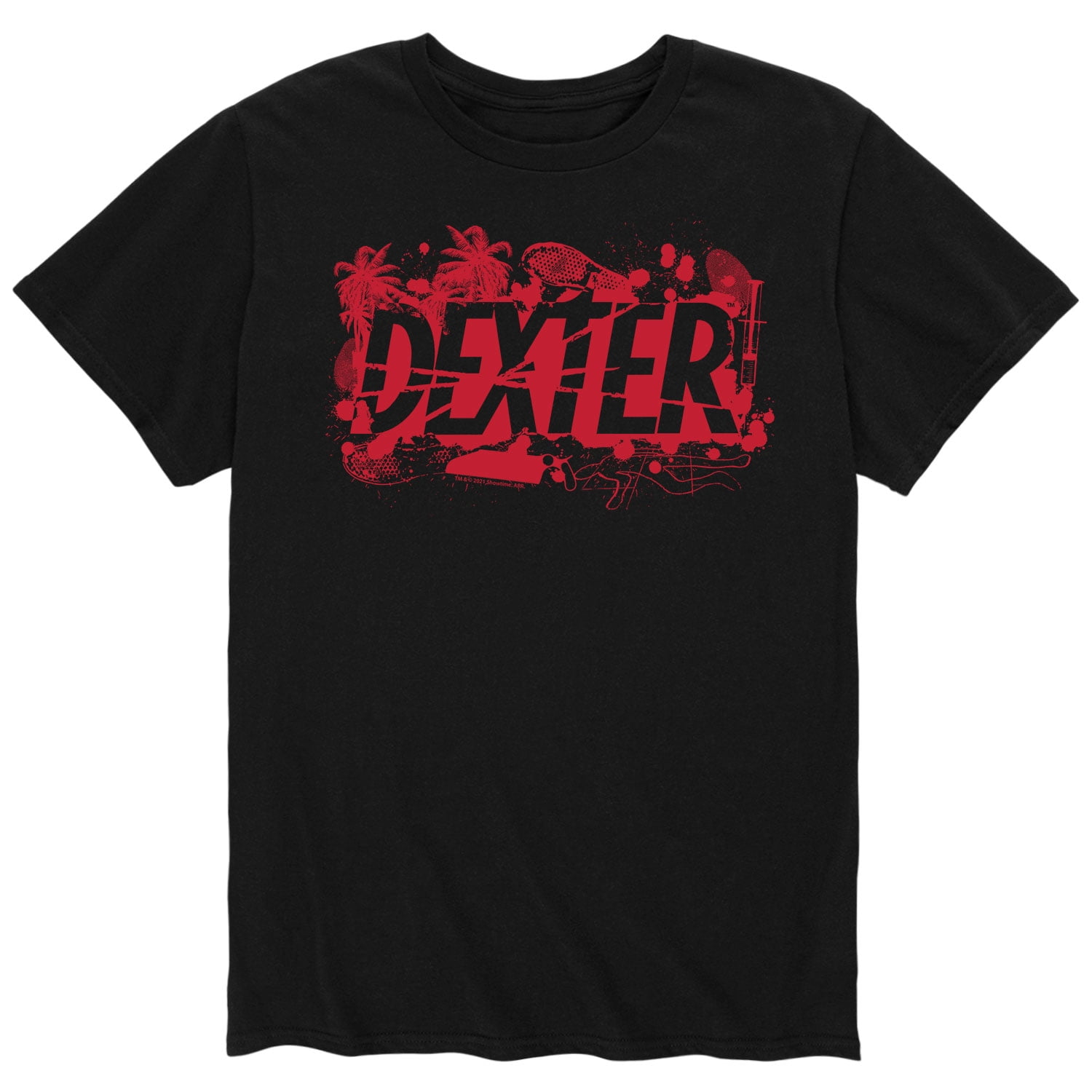 Dexter - Dexter Icons - Men's Short Sleeve Graphic T-Shirt - Walmart.com
