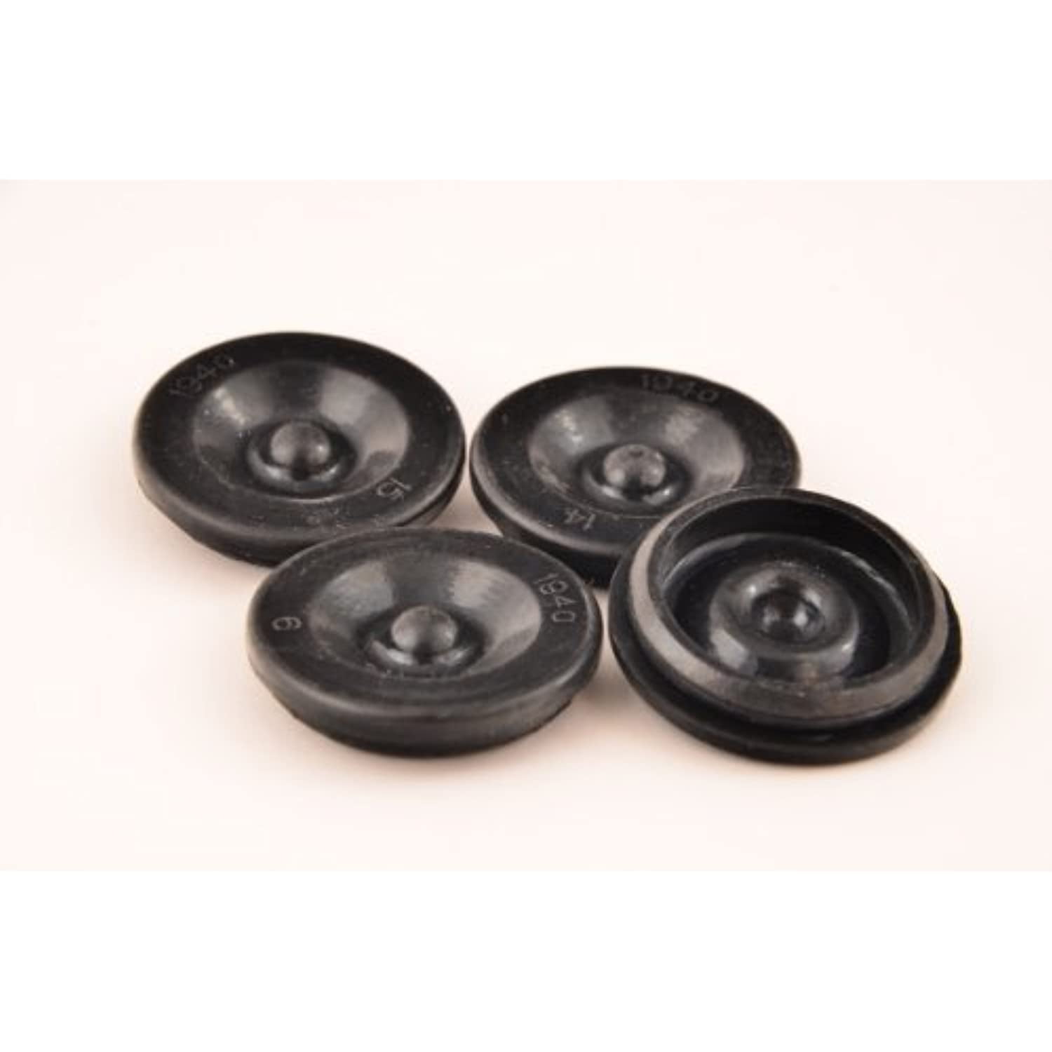 Dexter EZ Lube Rubber Grease Plugs, Hub Dust Cap - 4 Pack, Replacement ...