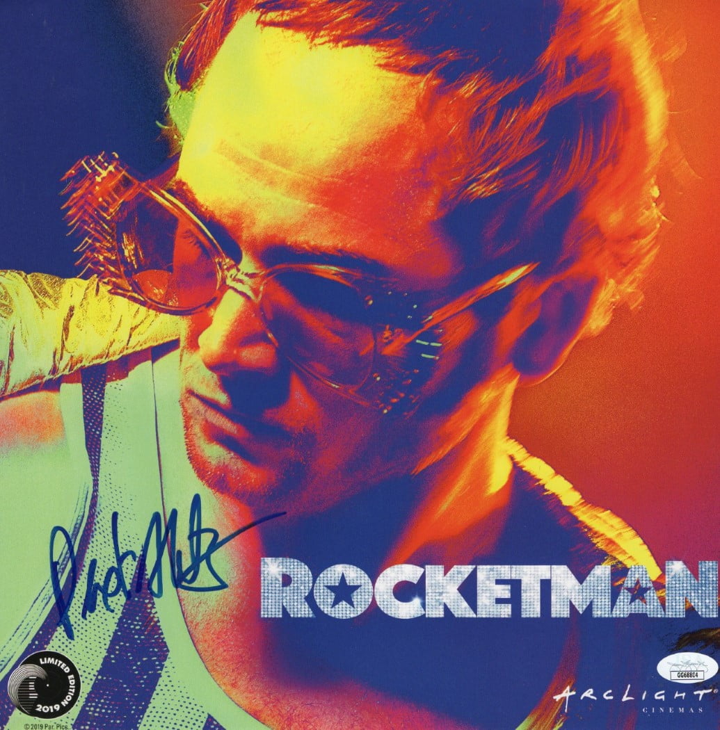 Dexter Fletcher Signed Autographed 12X12 Photo Rocketman Director JSA ...