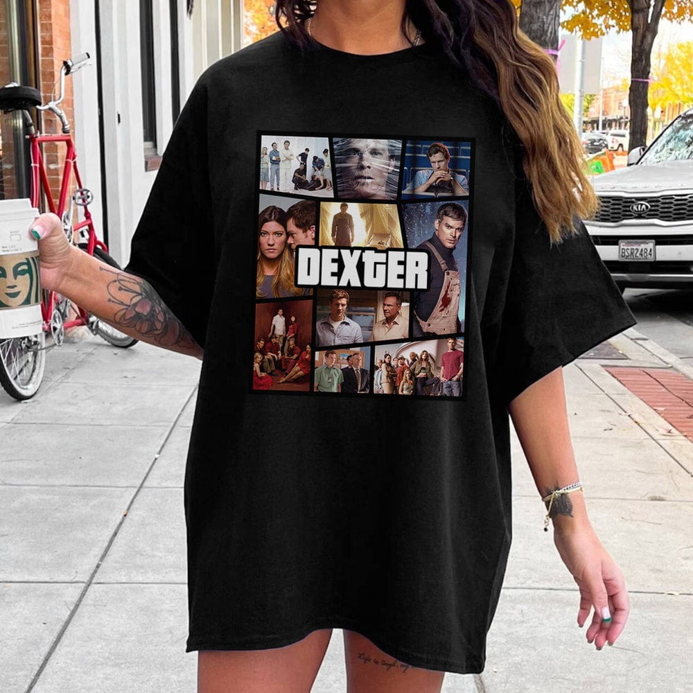 Dexter GTA Style Shirt, Dexter Morgan Vintage Shirt, Dexter Movie Shirt ...