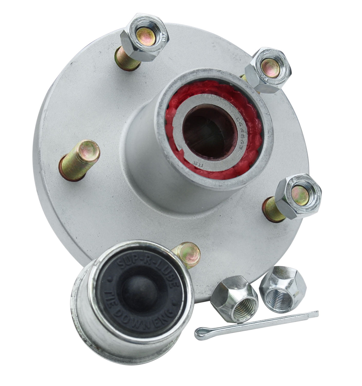 Dexter Marine 81015 4 Stud Superlube Hub Kit 1250 lb - Walmart.com