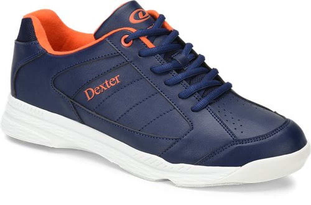 Dexter Mens Ricky IV Navy/Orange Bowling Shoes - Walmart.com